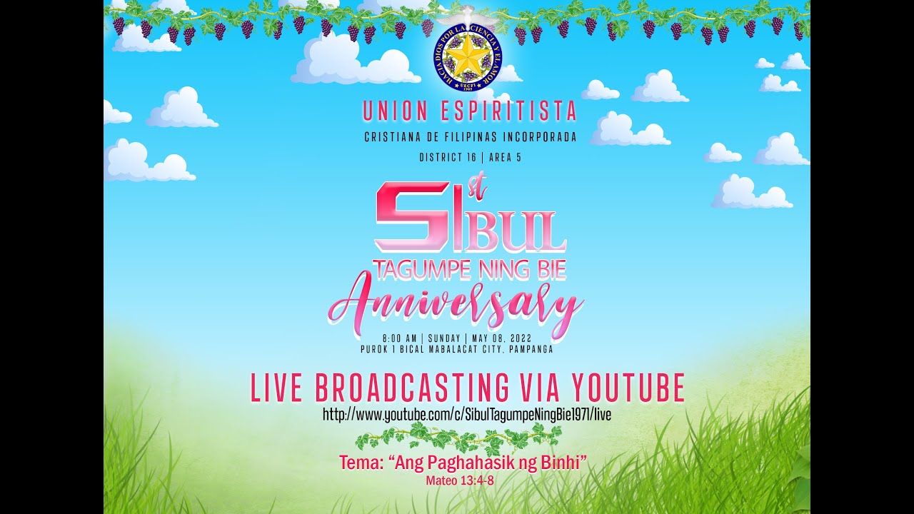 UECFI - STNB "51st Anniversary" - May 8,2022 - YouTube
