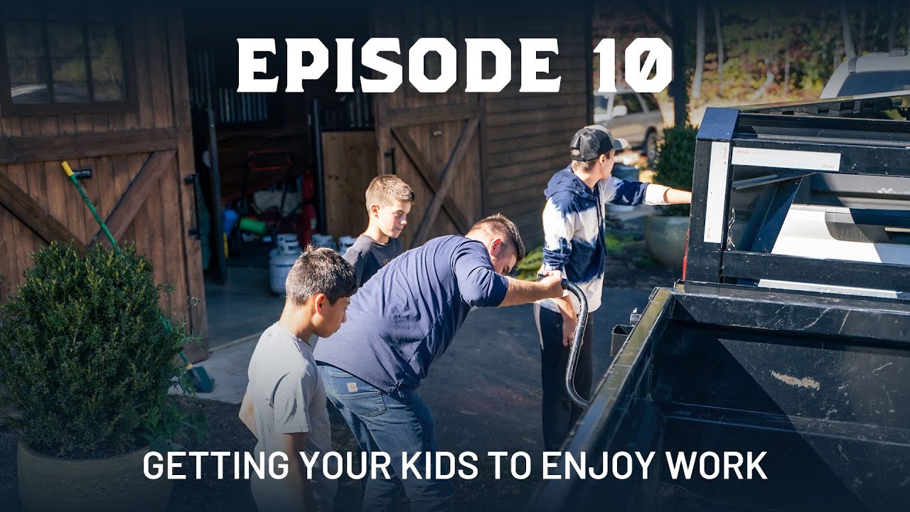 Episode 10 - How To Get Your Kids To Enjoy Work - YouTube