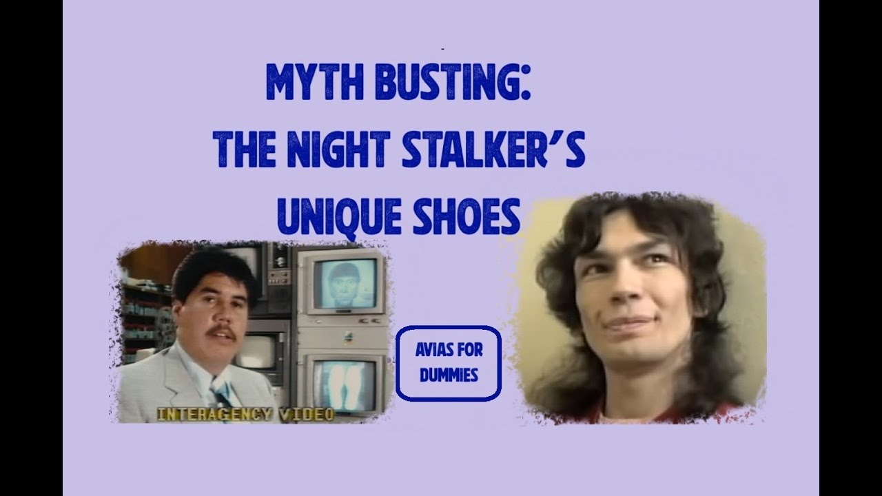 The Night Stalker's Shoes Were NOT Unique - YouTube
