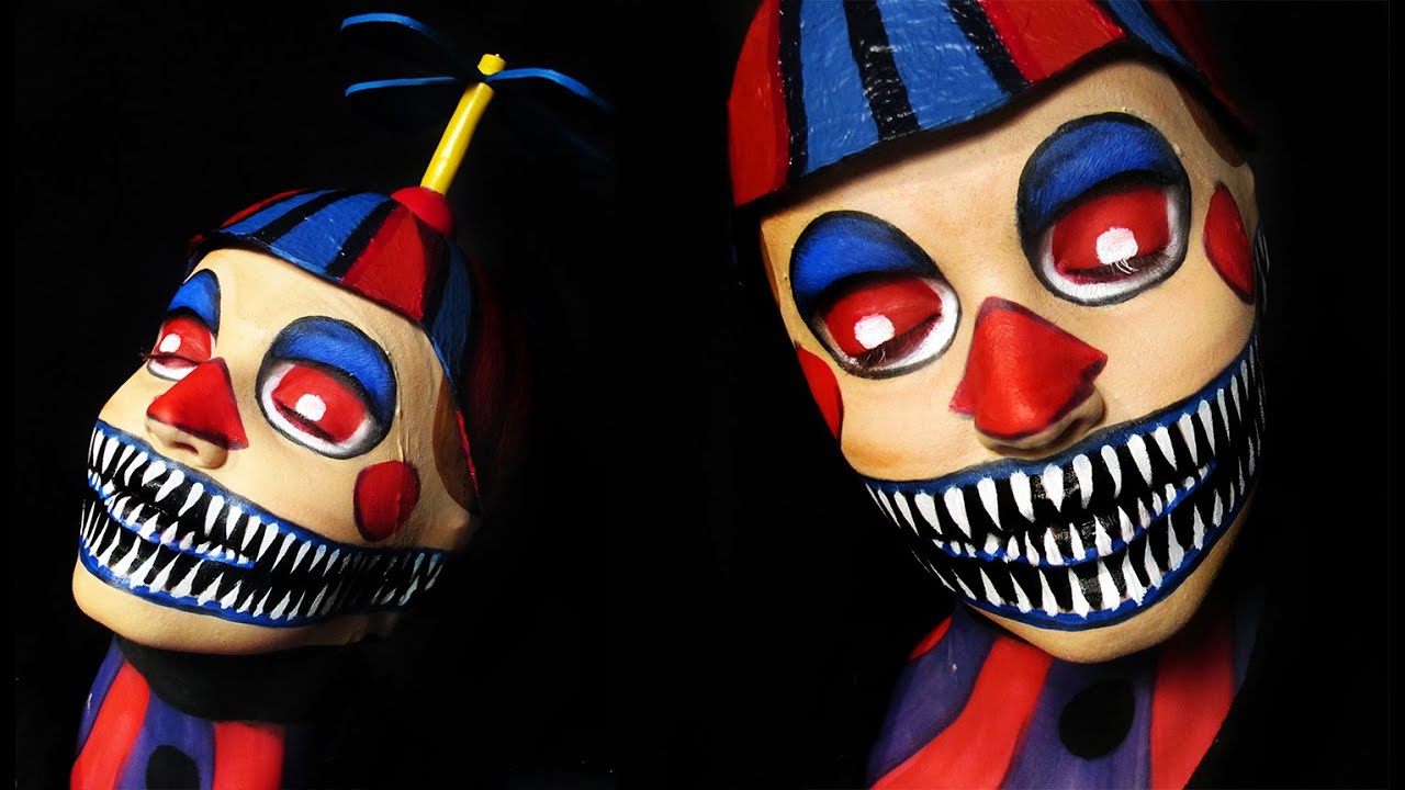 Nightmare Balloon Boy | Five Nights at Freddy's 4 | Makeup Tutorial ...