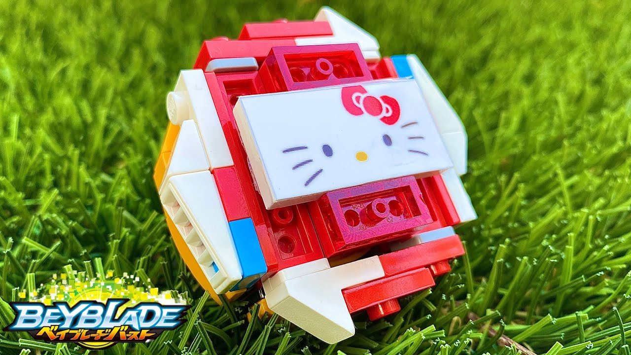LEGO Astral, Hello Kitty, Ov, R’-0 | Lego Beyblade Review - YouTube