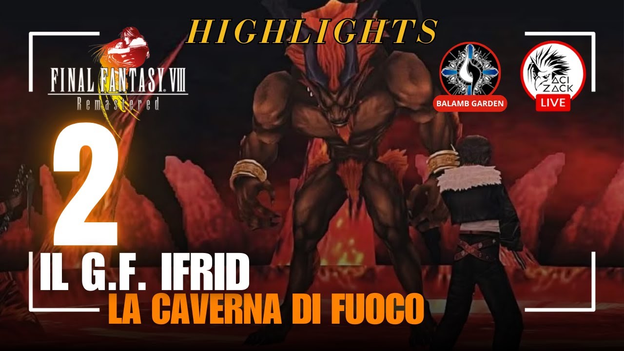 Final Fantasy VIII Uncovered - feat. @8AciZack8 - Part 2 - Fire Cavern ...