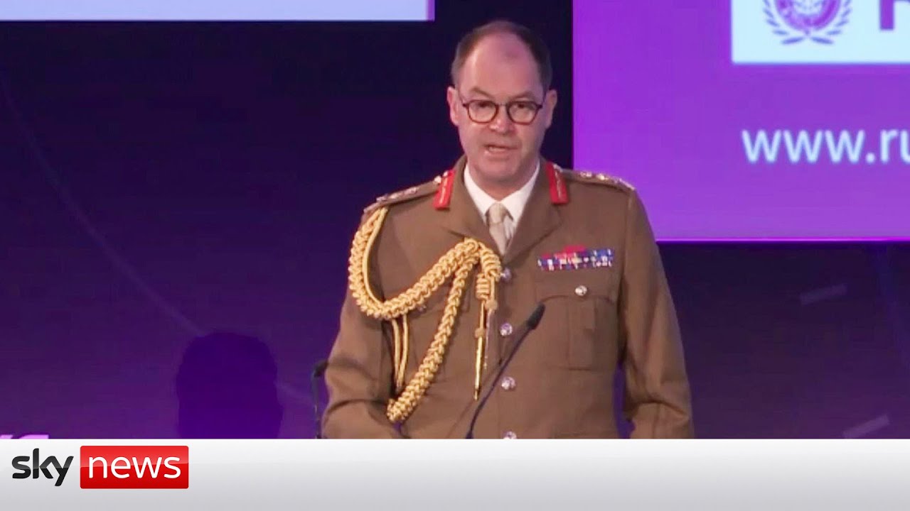 British Army Chief warns UK and allies facing '1937 moment' - YouTube
