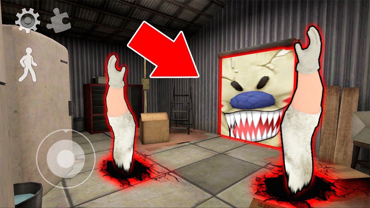 Funny moments in Ice Scream #17 Experiment with garage - YouTube