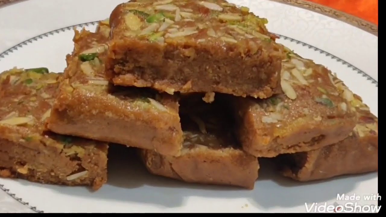 Mohanthal recipe |Danedar mohanthal | besan ki mithai - YouTube