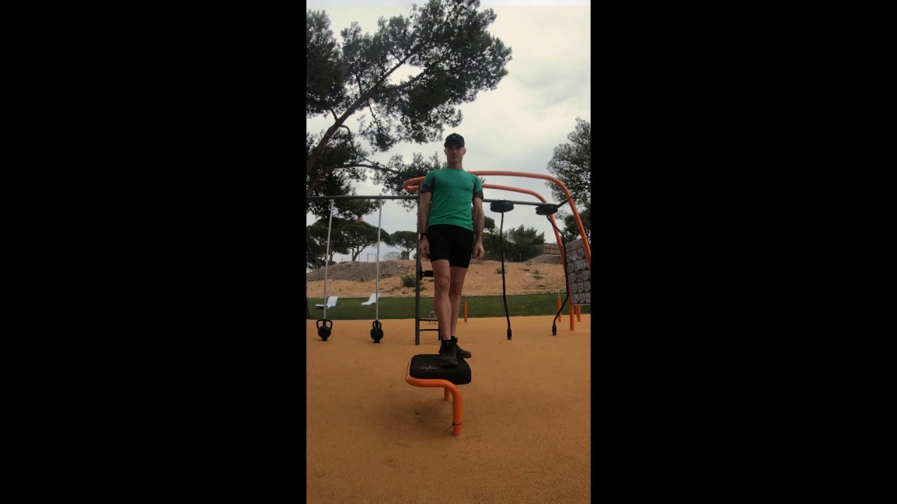 Become a Stronger Runner Single Leg Squat with Side Leg Lift - YouTube