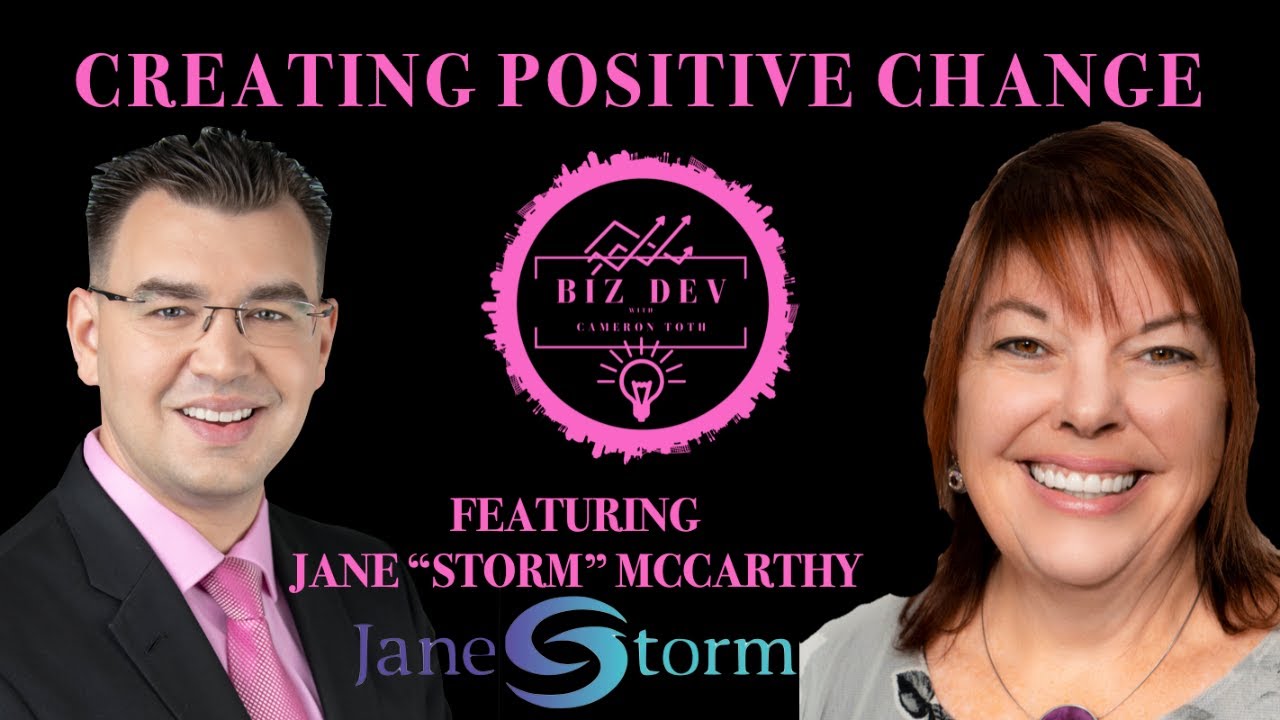 Jane McCarthy - Creating Positive Change | Biz Dev Live Episode 88 ...