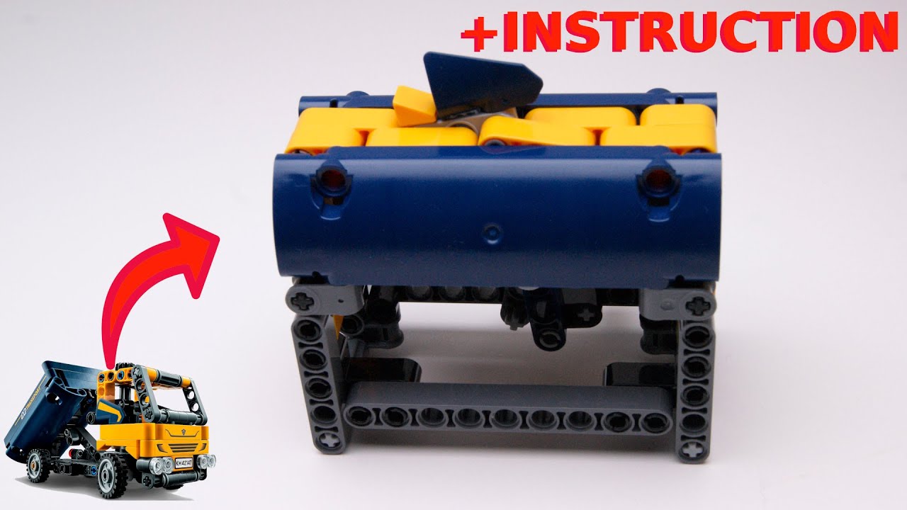 "Boat on Yellow River" with Kinetics (Lego 42147 Dump Truck alternate ...