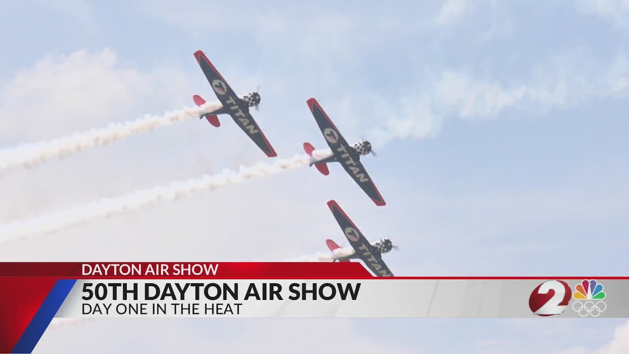 Recap of Day 1 of the 2024 Dayton Air Show - YouTube