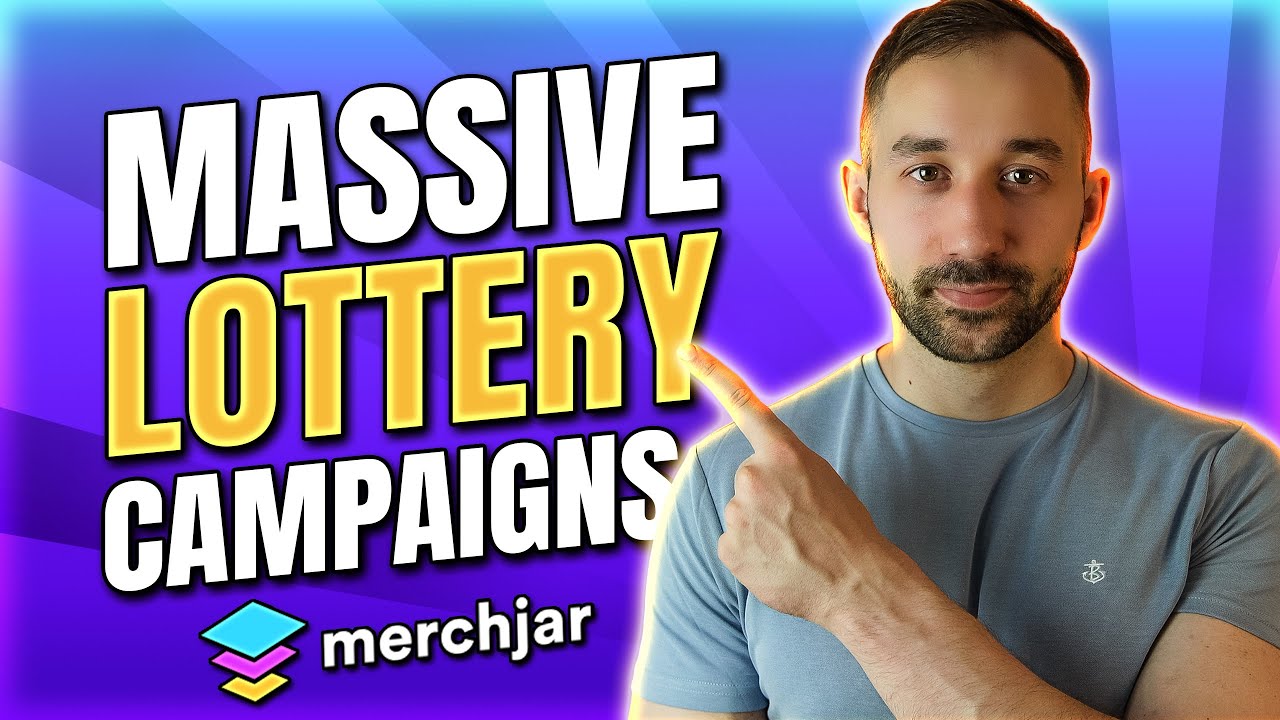 Set up HUGE Lottery Campaigns in 5 Minutes w/ Merch Jar (Amazon Ads ...