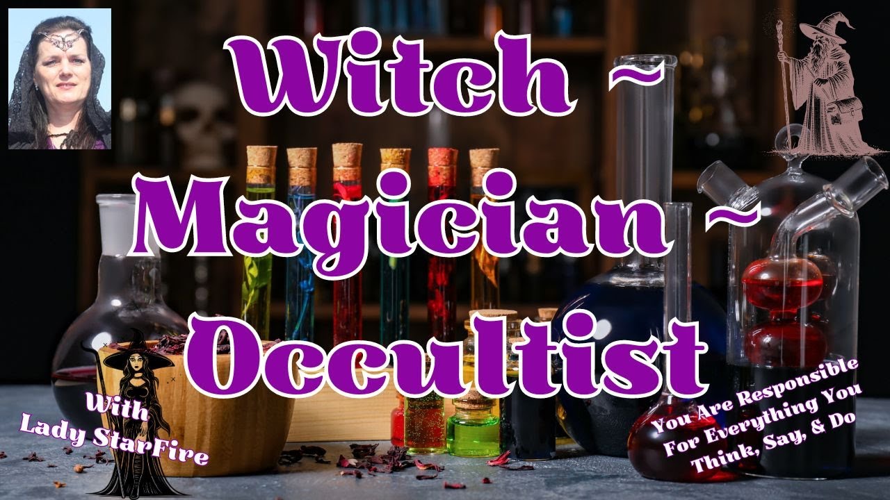 Witchy Tips - Witch, Magician, or Occultist? #witch #magic #witchcraft #pagan - YouTube