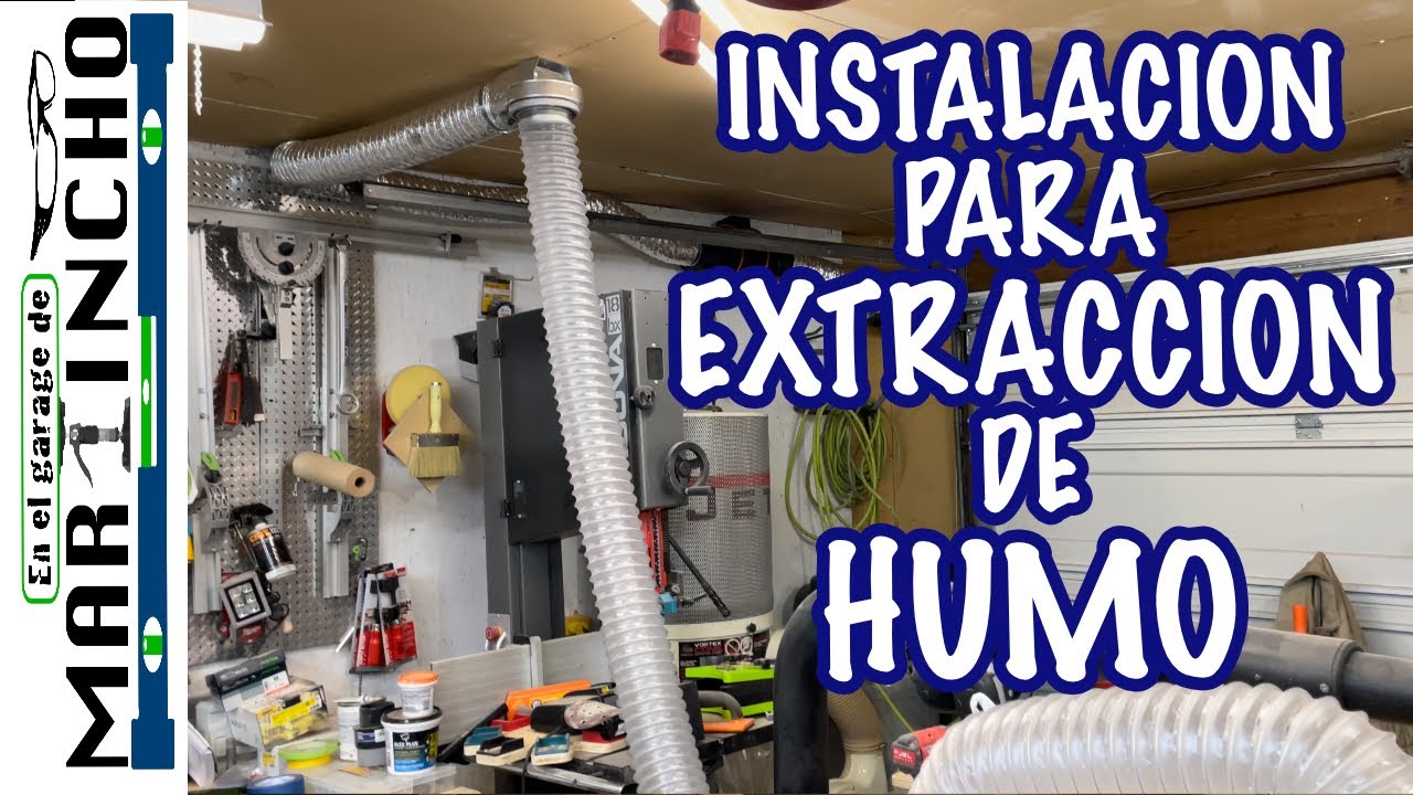 Instalacion para el Extractor de humo ( fume extractor ) - YouTube