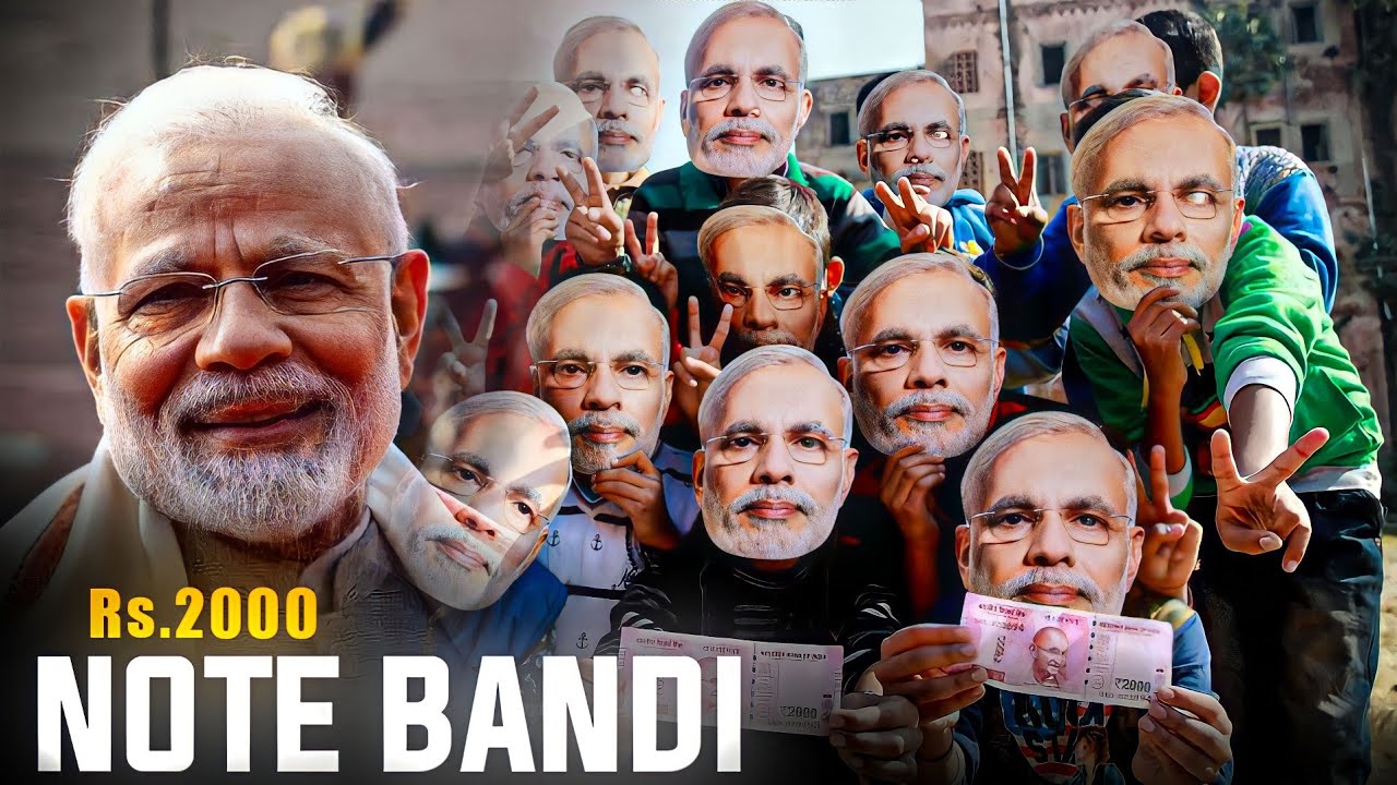 Notebandi of 2000rs note by RBI 😨 Narendra Modi attitude video 🔥 # ...