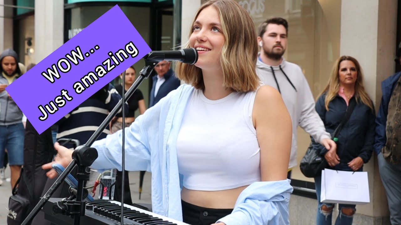 Guy TIPPED $100 for this PERFORMANCE!! ABBA - S.O.S. | Allie Sherlock ...