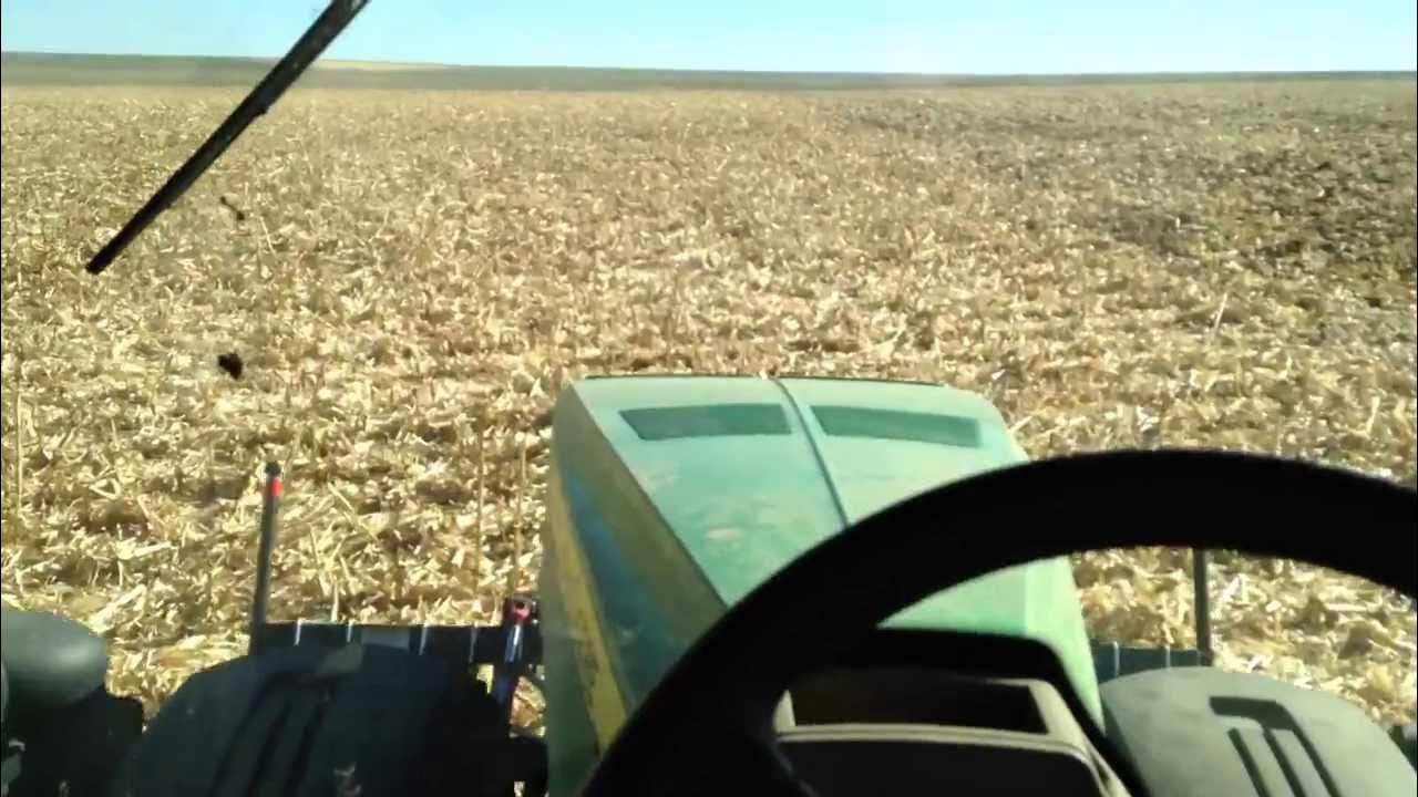John Deere 8360R Disking with RTK GPS - YouTube