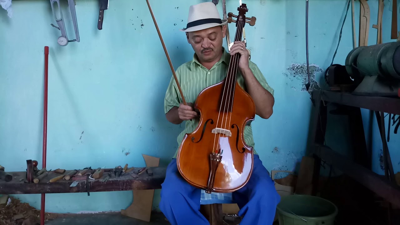 Rabecão de colo criado e feito ,pelo Mestre Totonho de Mauriti - YouTube