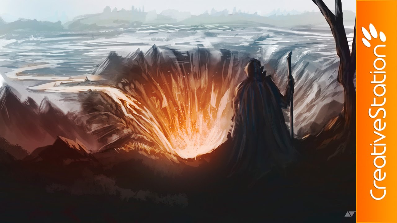 Hell - Concept Art (#Photoshop) | CreativeStation - YouTube