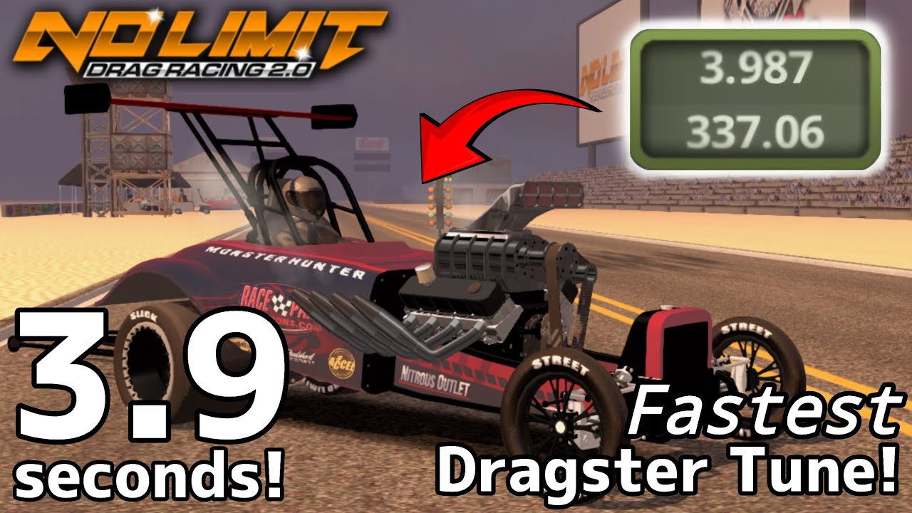 3.9 Seconds Dragster Tune - 3.987 Seconds 1/4 Mile! | Fastest Dragster ...