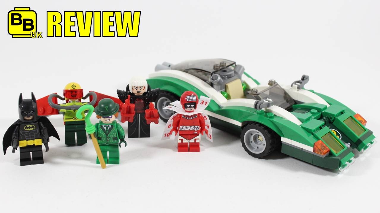 LEGO BATMAN MOVIE THE RIDDLER RIDDLE RACER 70903 SET REVIEW - YouTube