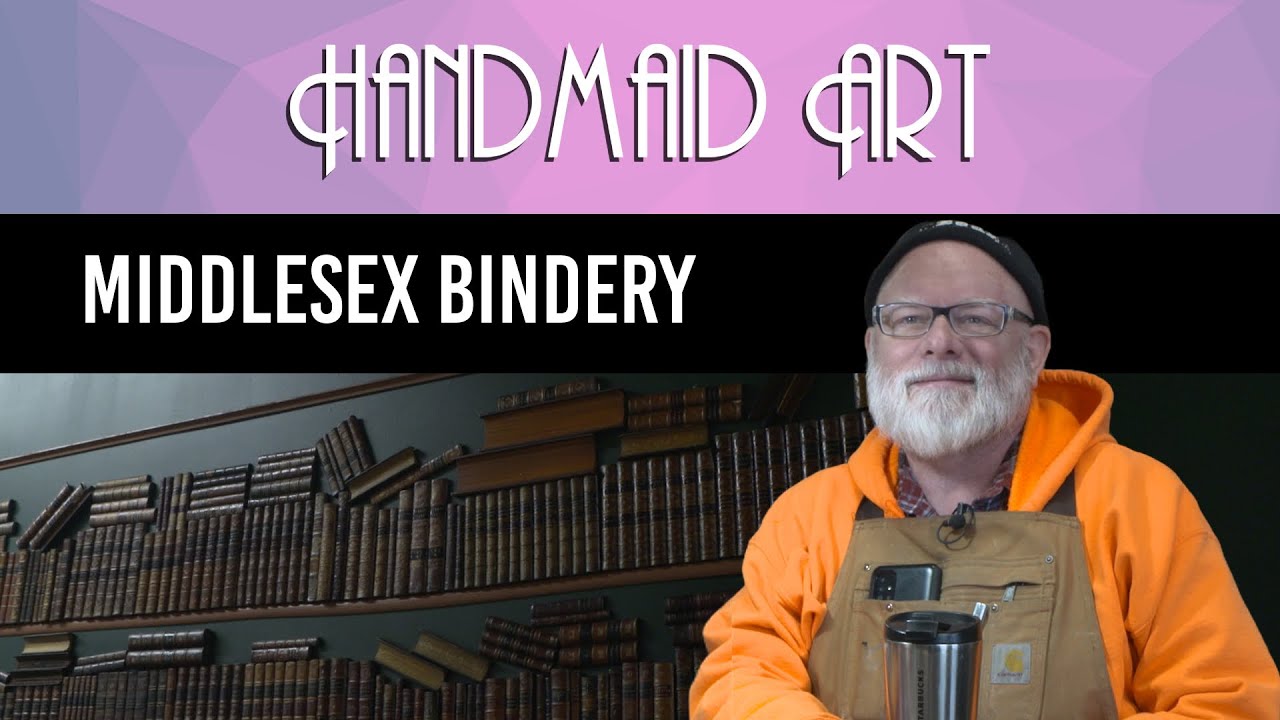 Handmaid Art | Middlesex Bindery - YouTube