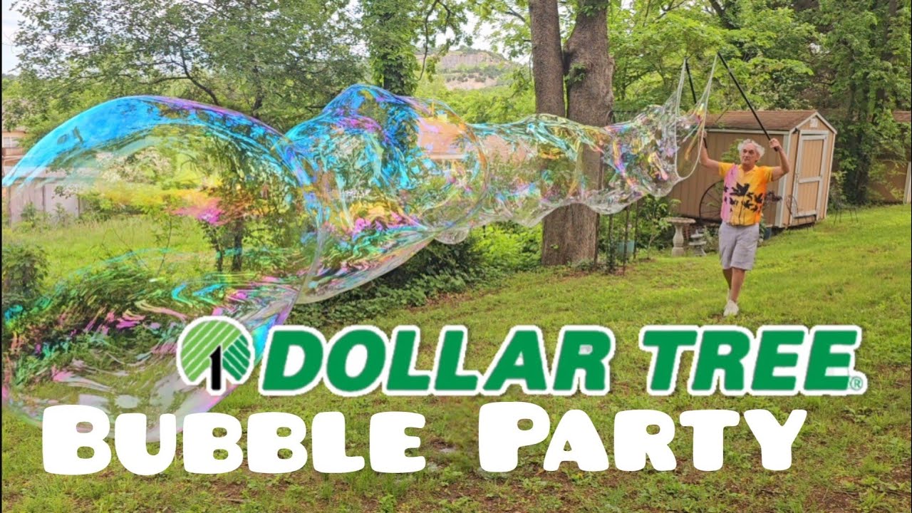 Dollar Tree Bubble Wands