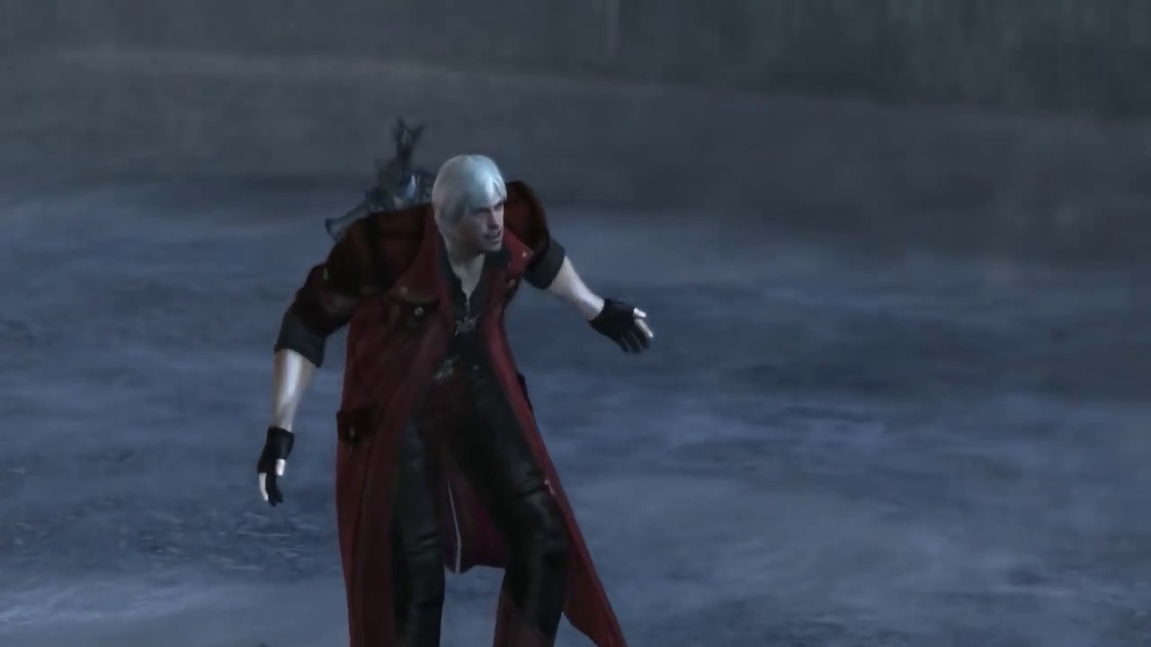 Devil May Cry 4 - All Cutscenes - 15.2 (#68 of 91) - Dante And Dagon ...