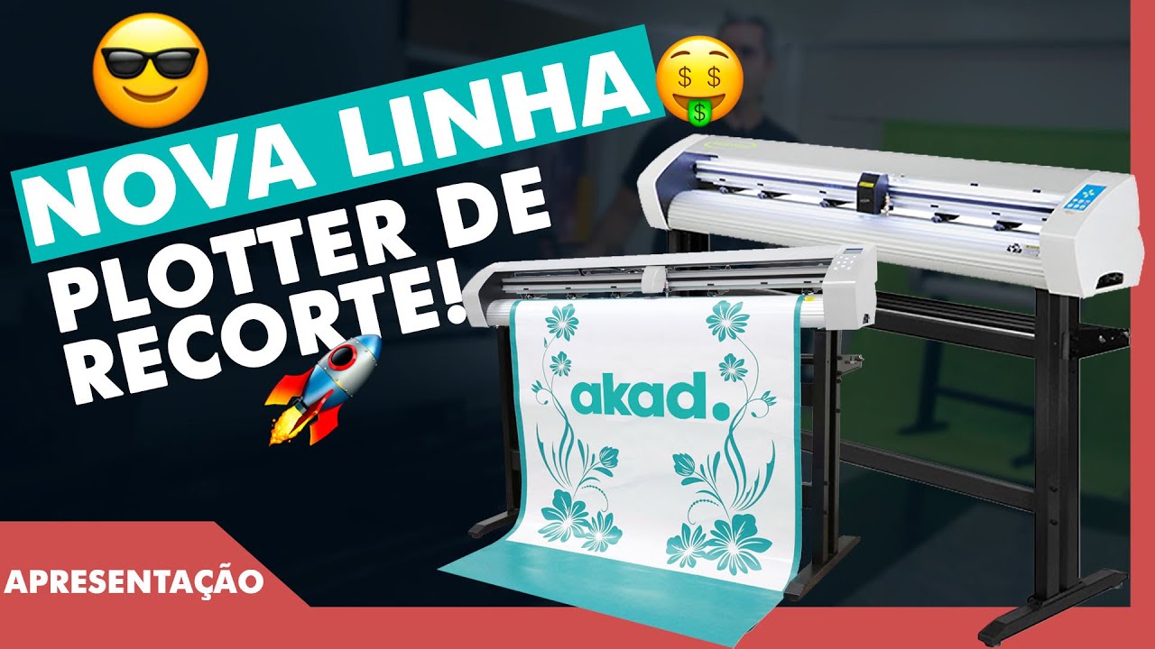 Câmera CCD para corte de contorno? Conheça a NOVA GERAÇÃO de Plotters ...