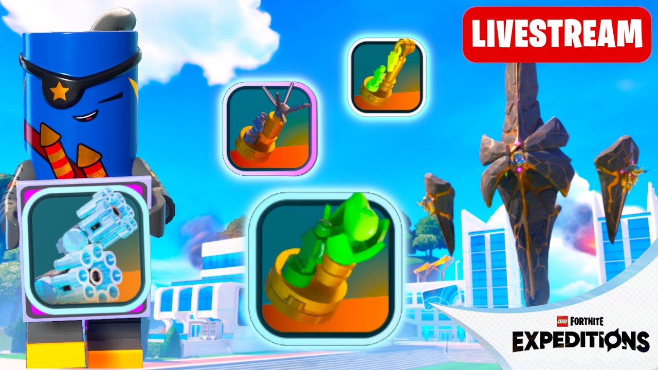 Expert Expedition Runs with Viewers! v36.30 LEGO Fortnite Expeditions ...