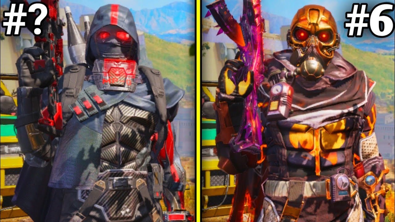 Ranking Every Legendary Character! Worst To Best! codm - YouTube