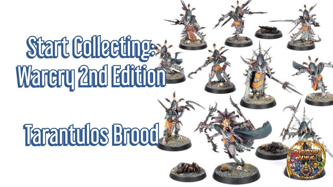 Start Collecting Age of Sigmar Warcry: Tarantulos Brood - YouTube