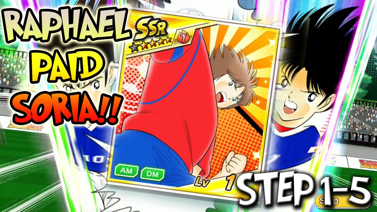 RAPHAEL PAID STEP 1-5!! 🇪🇸🔥 Captain Tsubasa Dream Team: Paid Only ...