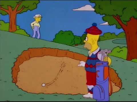 The Simpsons - Open Faced Club Sand Wedge - YouTube
