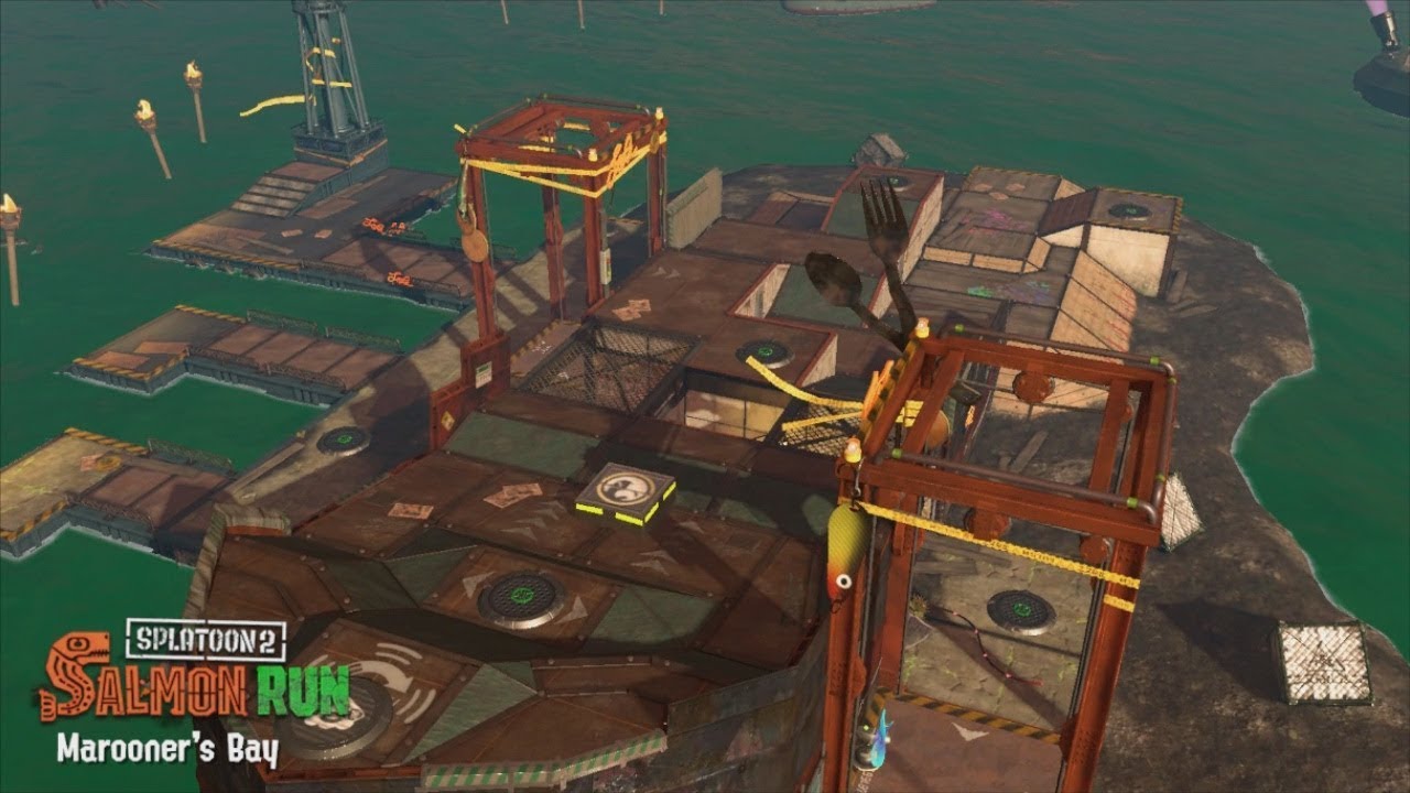Splatoon 2 - Salmon Run - All Random Grizzco Weapons (Marooner's Bay ...