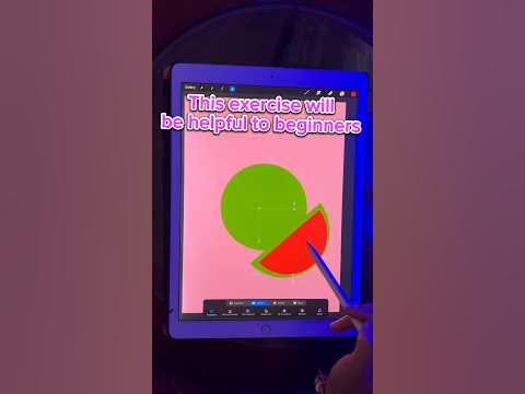 How to draw easily with only circles and boxes #procreatetutorials # ...