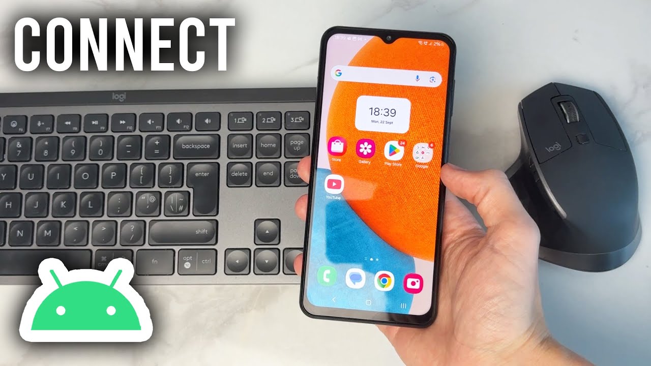 How To Connect Wireless Keyboard Mouse To Android Phone - Step By Step ...