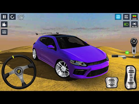 Volkswagen Scirocco Araba Sürüş & Drift Oyunu - Real Car Parking 3D #20 - Android Gameplay