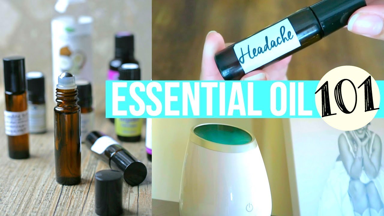 5 ESSENTIAL OIL DIY'S | ESSENTIAL OIL 101 | Page Danielle - YouTube
