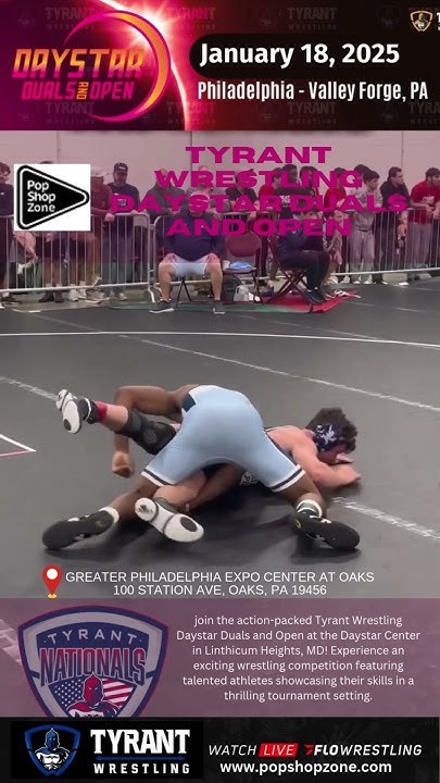 Tyrant Wrestling Daystar Duals and Open - YouTube