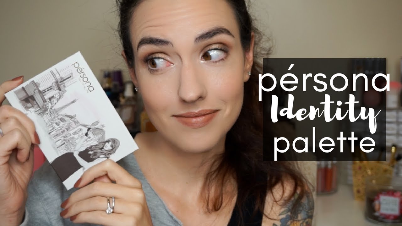 Persona Identity Palette | Swatches + A Quick Eye Look - YouTube