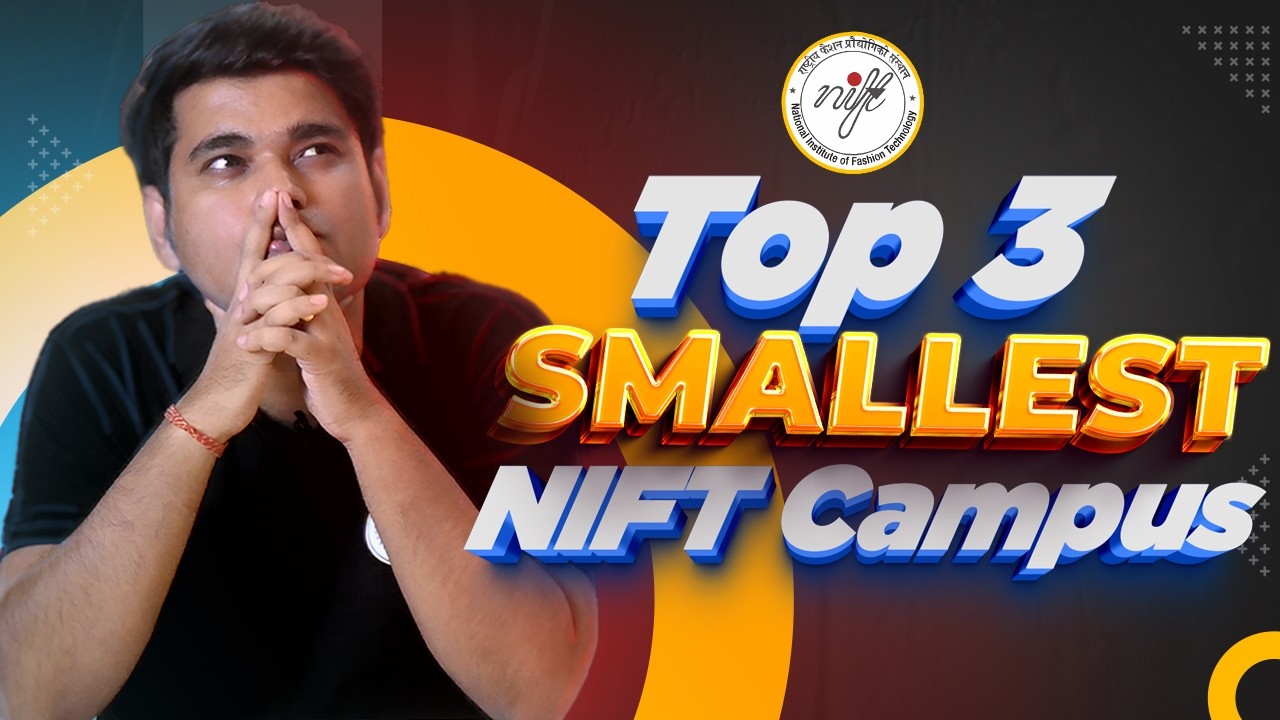 TOP 3 SMALLEST NIFT CAMPUS - Amazing Fact About NIFT College - YouTube