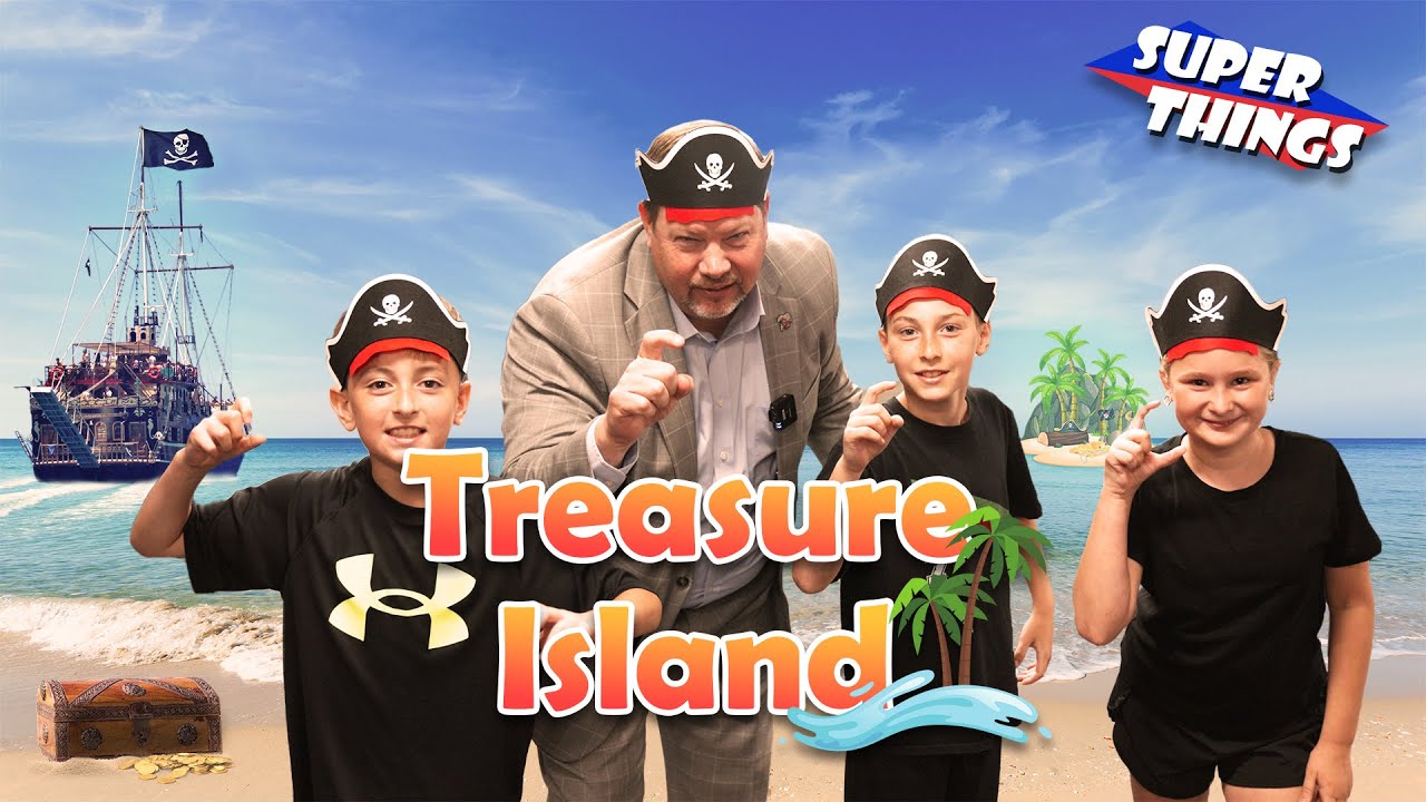 Super Things | Timothy Ball students discover Treasure Island - YouTube