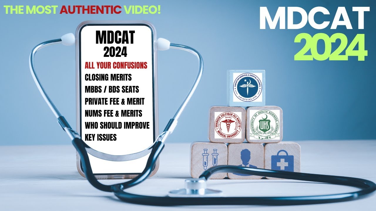 MDCAT 2024 :: Expected Closing Merits with Complete Analysis - YouTube