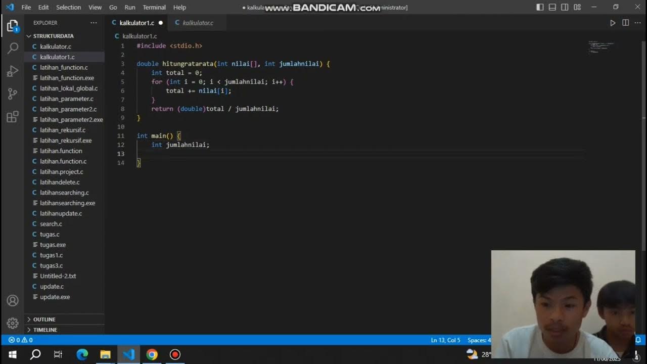 MembuatProgramKompleks Mengimplementasikan:Array, Perulangan(looping)&Percabangan (if-else ...