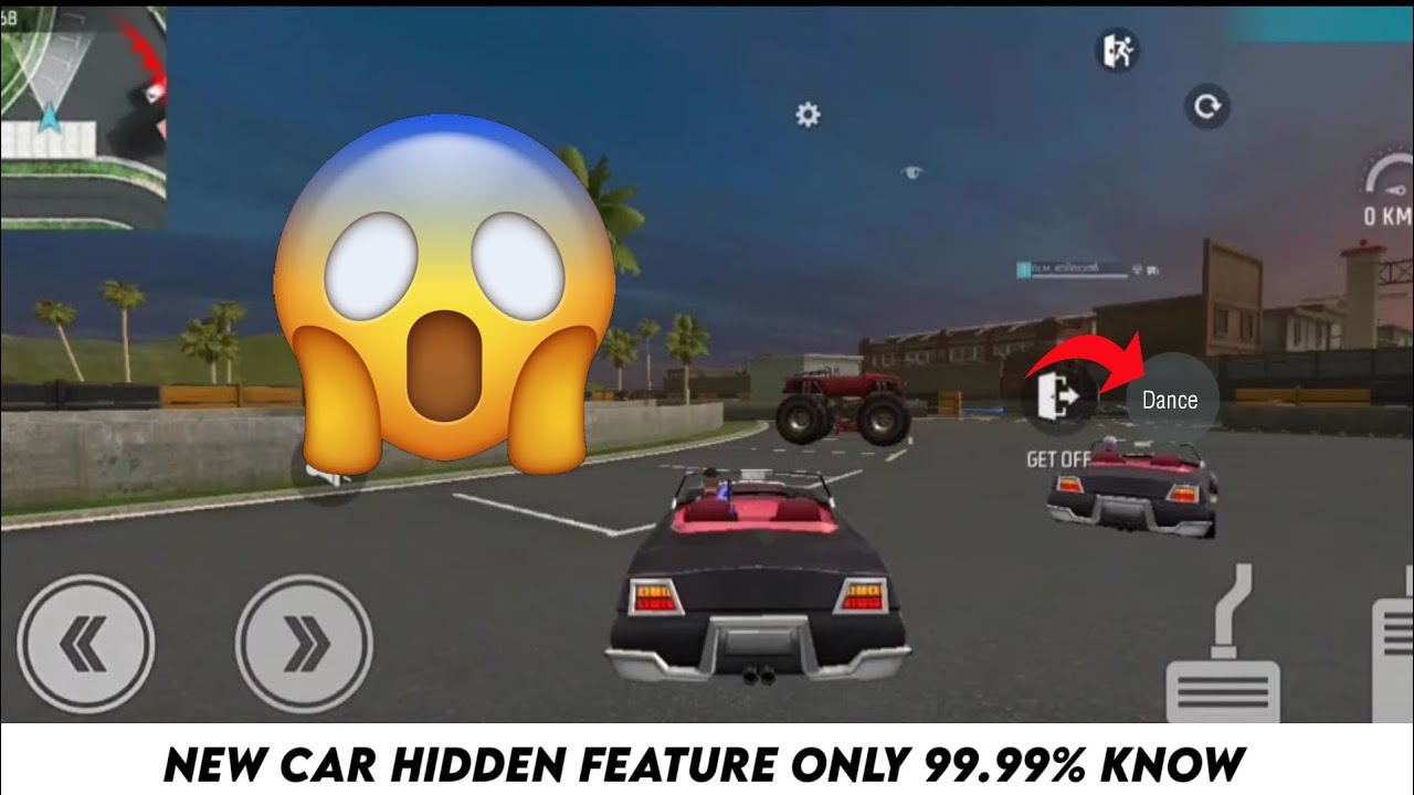 NEW CAR HIDDEN FEATURE only 99.99%know #youtube#freefire#support ...