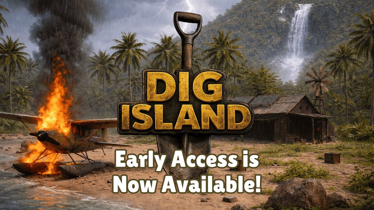 Dig Island | Official Early Access Trailer - YouTube