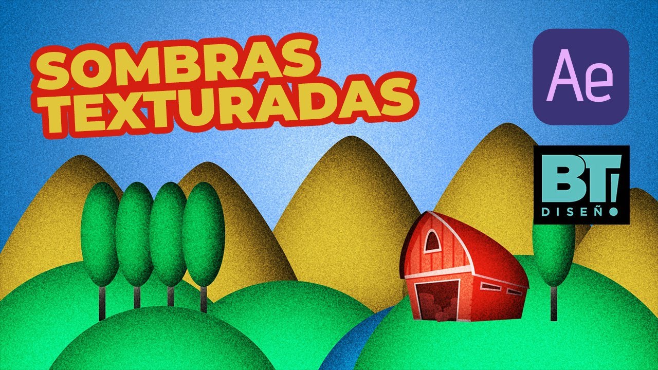Cómo lograr sombras con texturas animadas en After Effects - YouTube