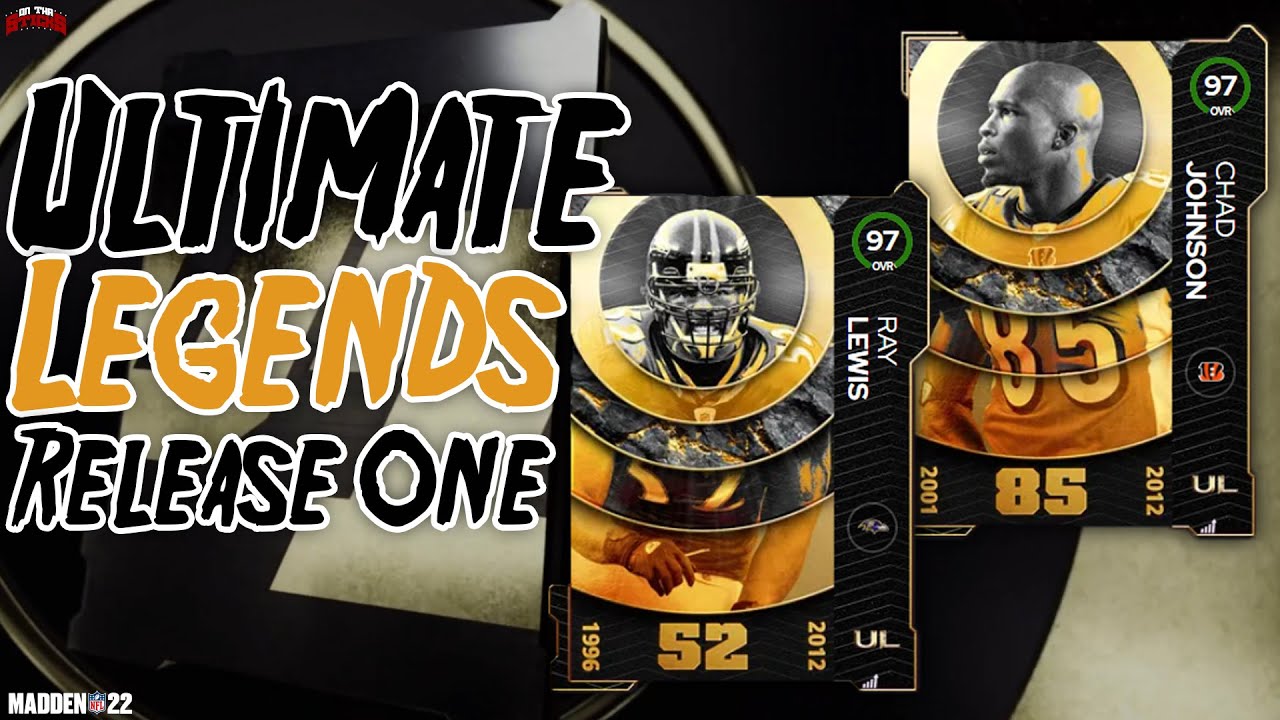 Madden 22 Ultimate Team Ultimate Legends Release 1 Promo Solos ...
