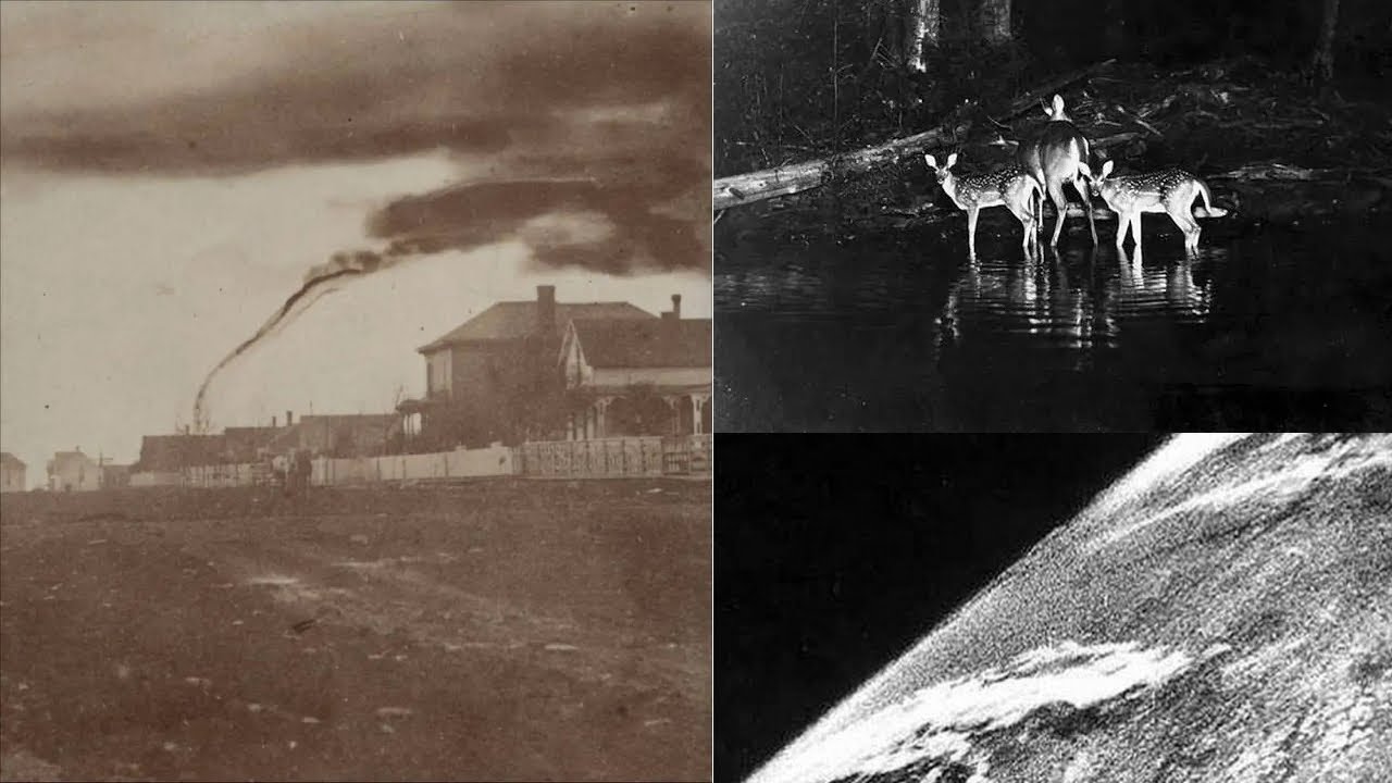 The Very First Photo of a Tornado (1884), Out of Space (1946), Animal ...