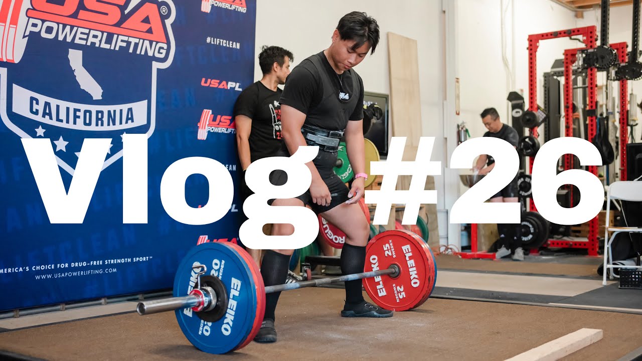 my first powerlifting meet (vlog #26) - YouTube