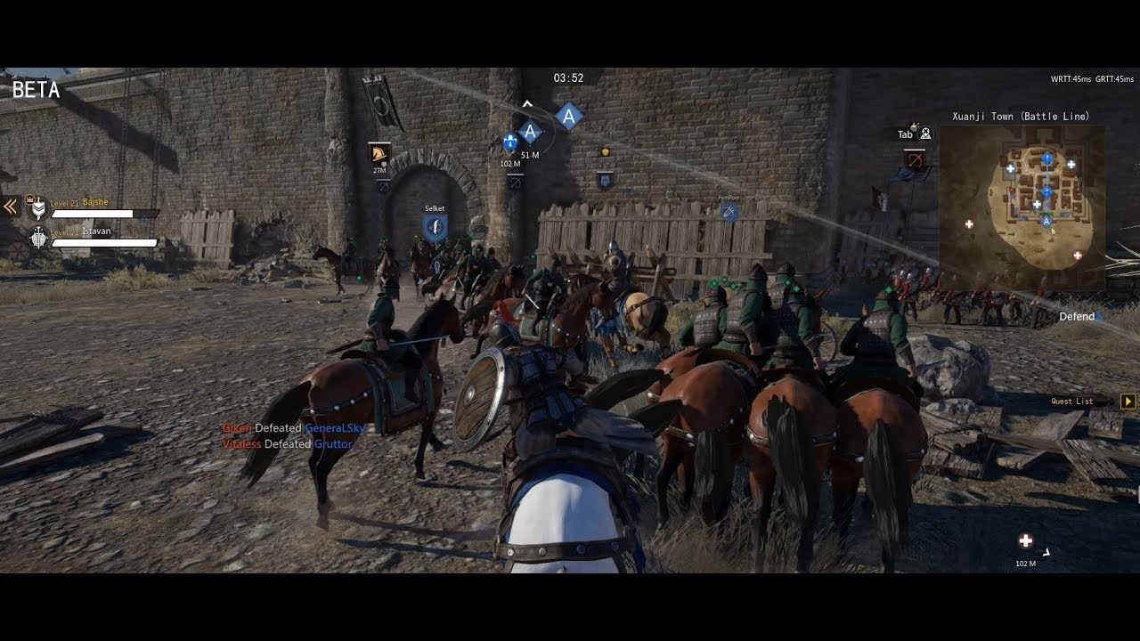 Conqueror's Blade - European X Test - PVP Siege ( Broadsword and Shield ...